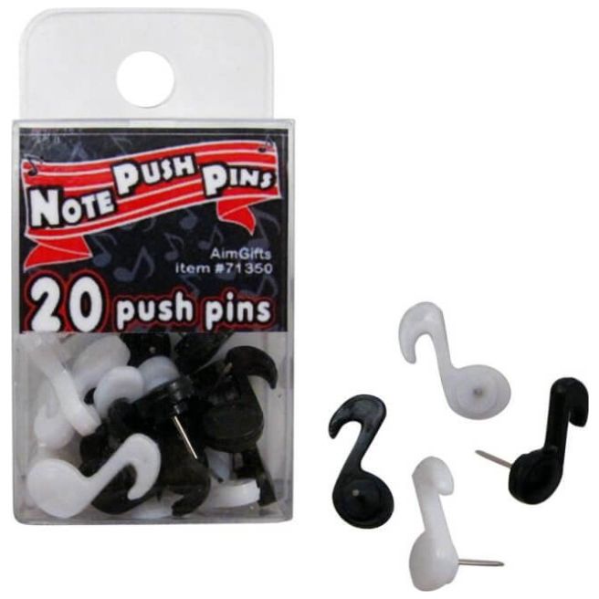 Push Pins, Music Notes – Robin Jay Music & Gifts