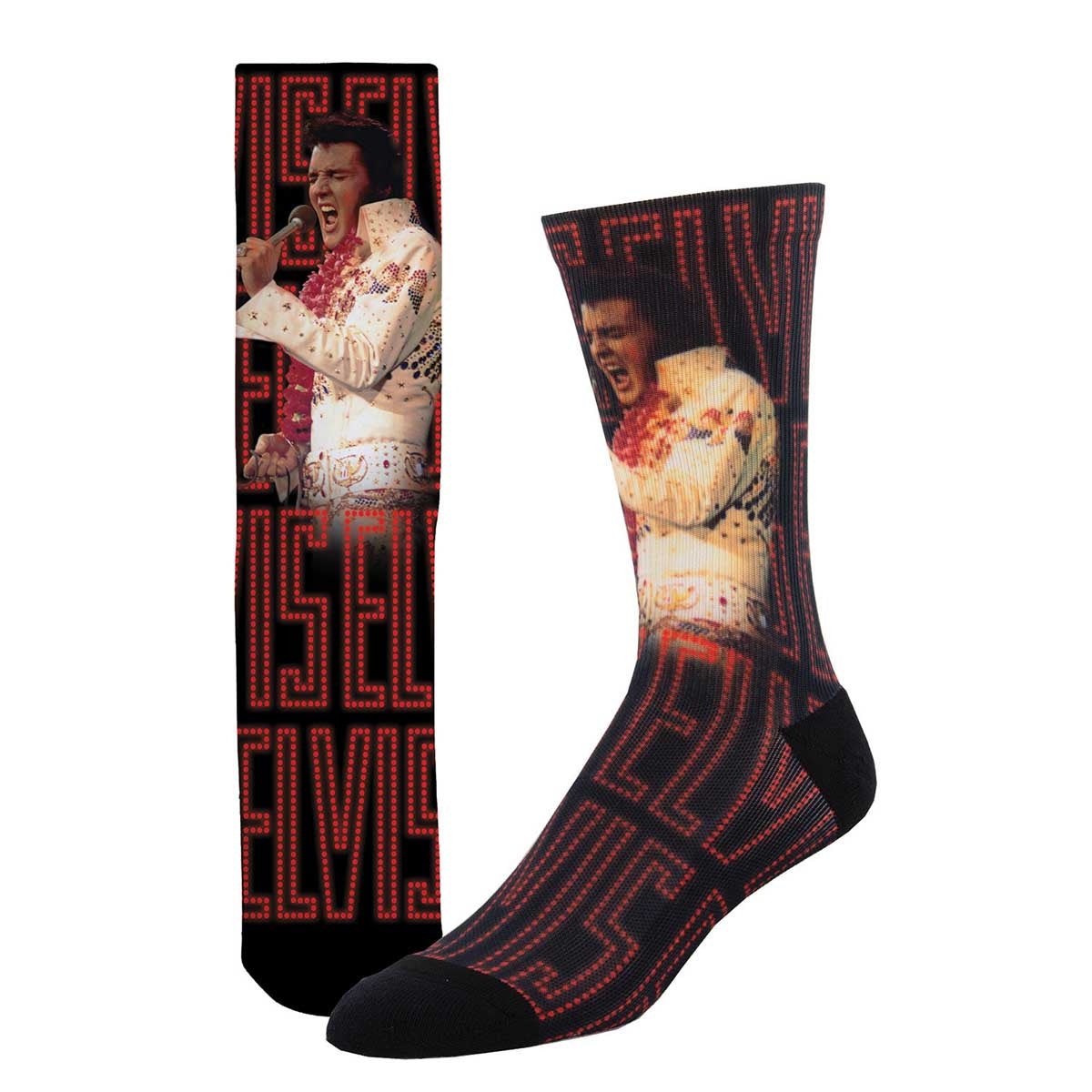 Men's Socks, Elvis Neon Lights – Robin Jay Music & Gifts